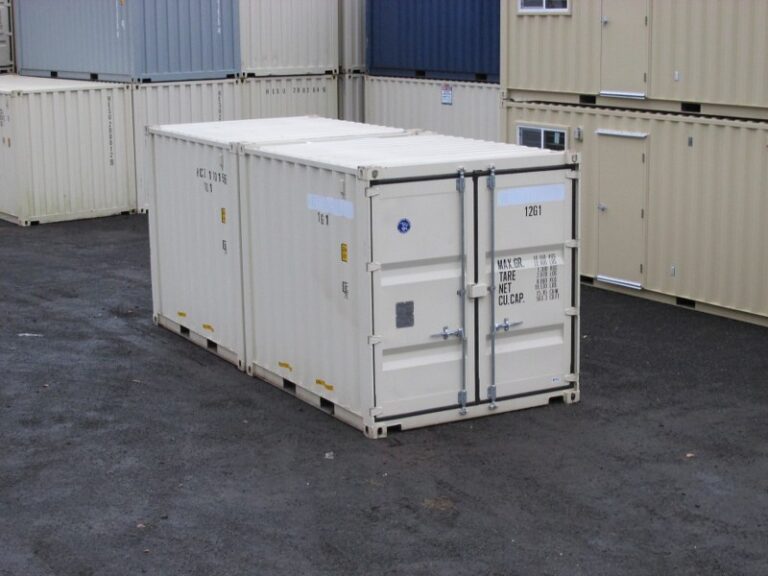 12ft Shipping Container with Lock Box - Dry Box