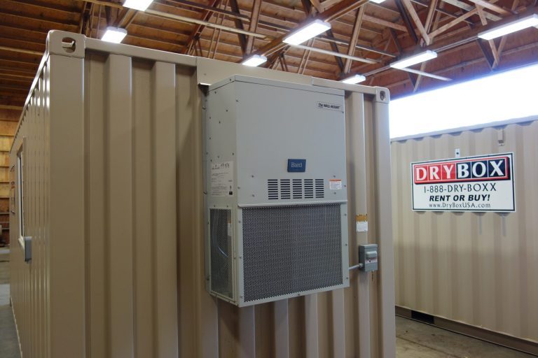 Options for Climate Controlled Shipping Containers - Dry Box