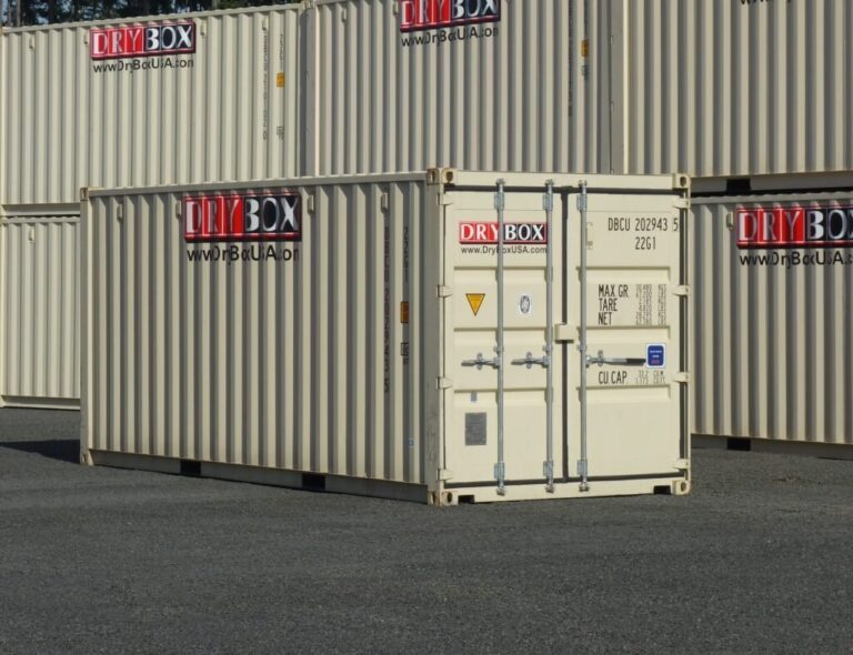 Shipping Container Abbreviations - Dry Box