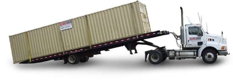 Storing Fragile Items in Rental Storage Containers - Dry Box