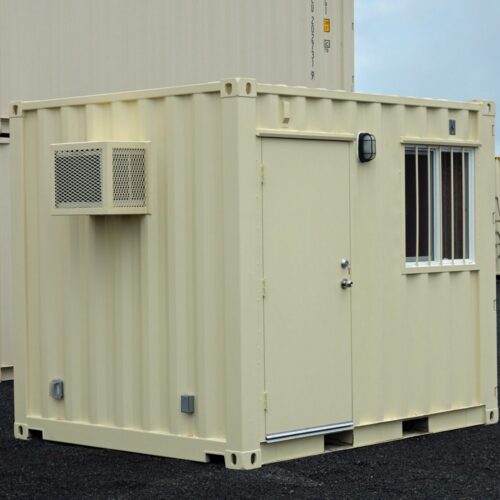 10ft Portable Guard Shack Office - Dry Box