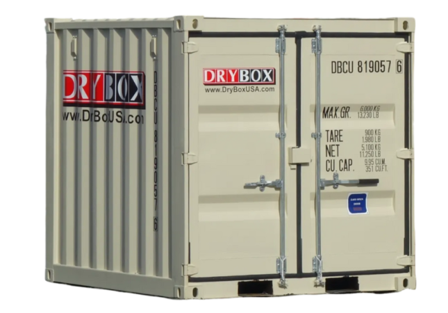 10ft Portable Guard Shack Office - Dry Box