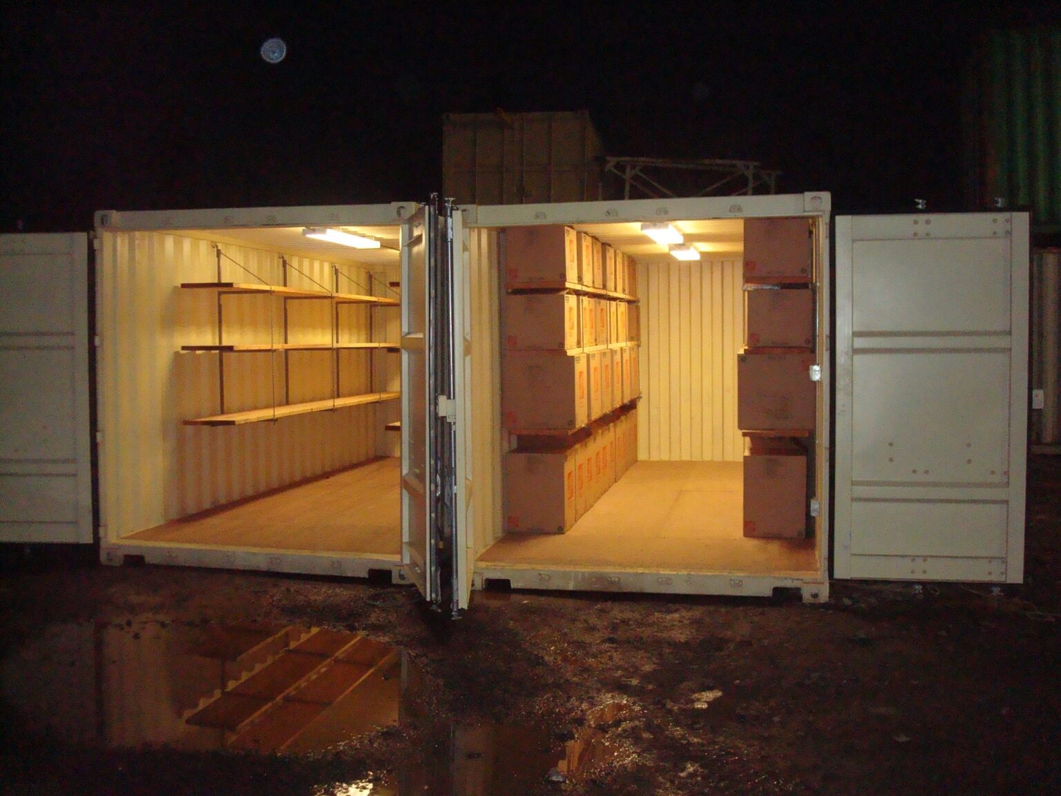 Shipping Container Shelving Ideas and Solutions | Dry Box