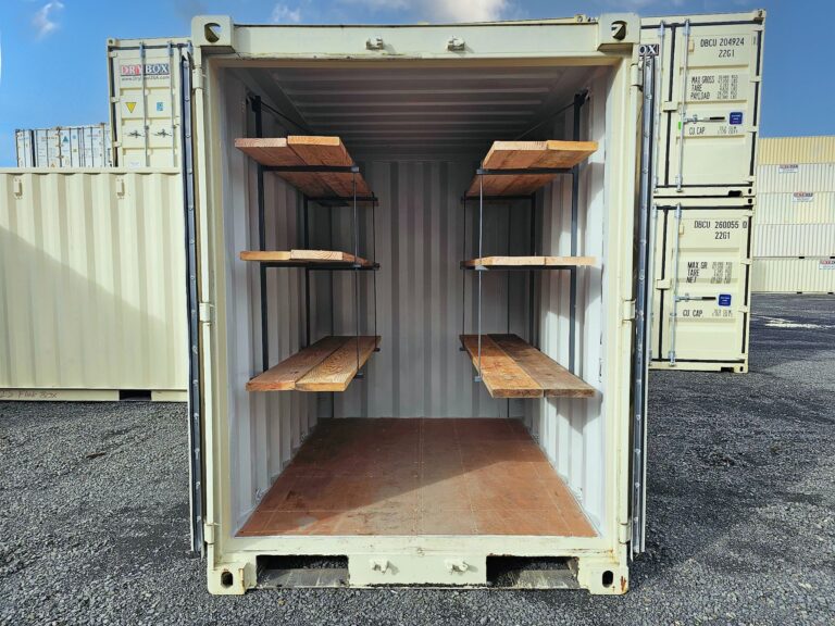 Shipping Container Shelving Ideas and Solutions | Dry Box