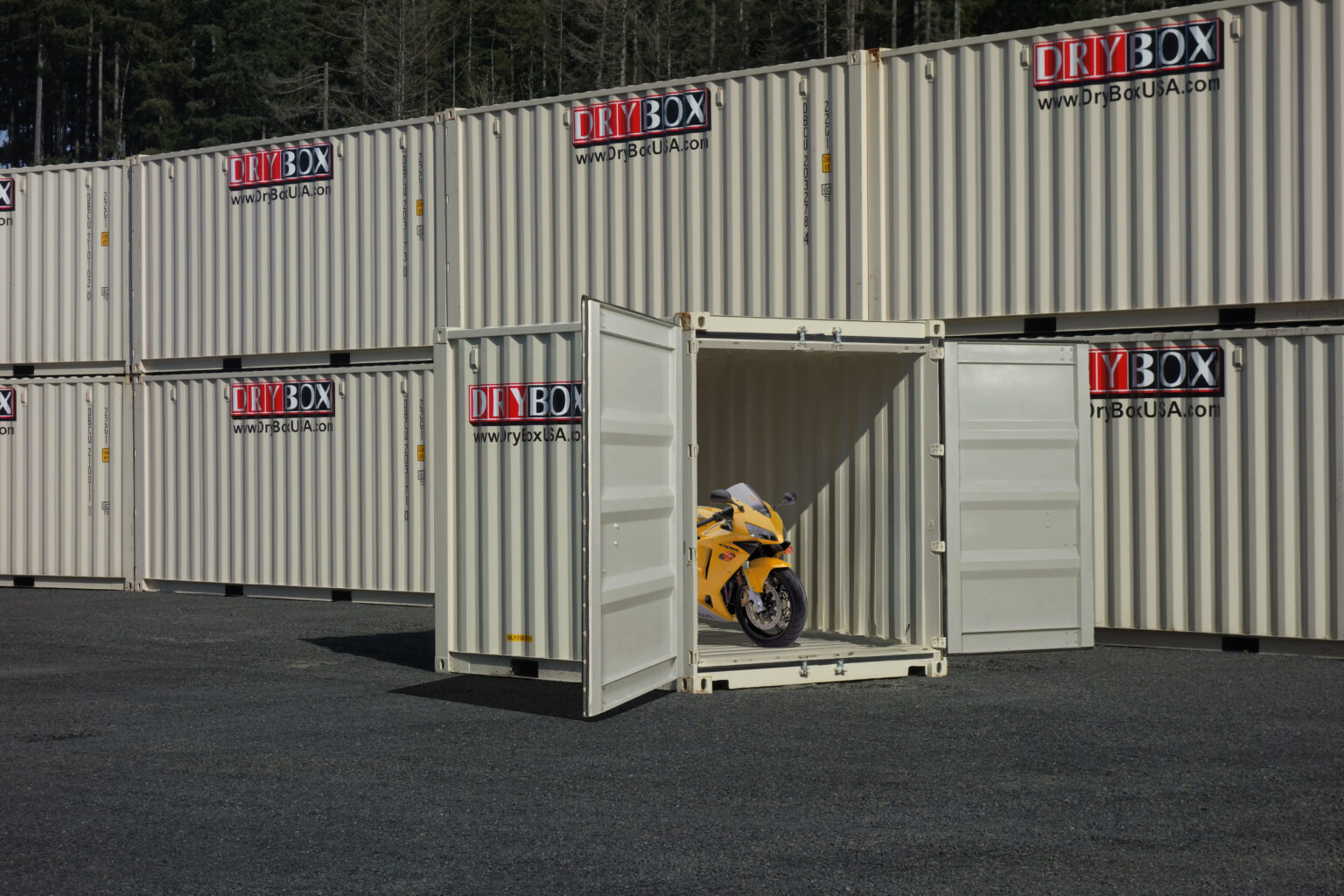 Motorcycle Storage Pod & ATV Storage Solutions | Dry Box