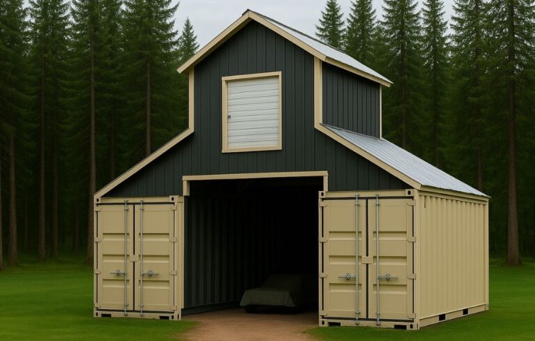 Shipping Container Barn Ideas, Designs and Plans - Dry Box