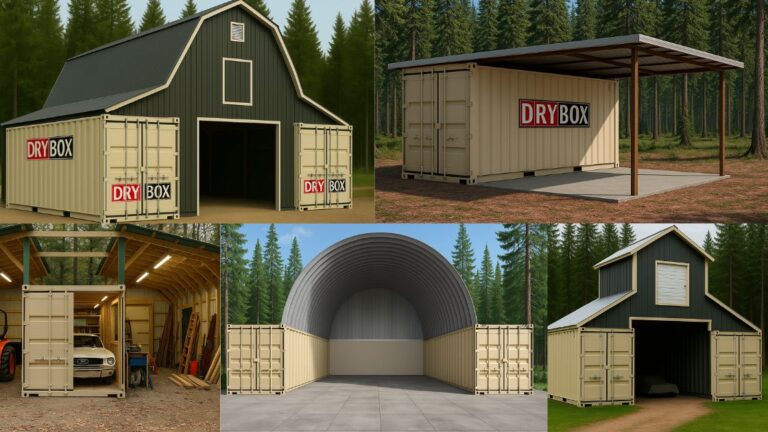 13 Creative Shipping Container Roof Ideas For Building Projects - Dry Box