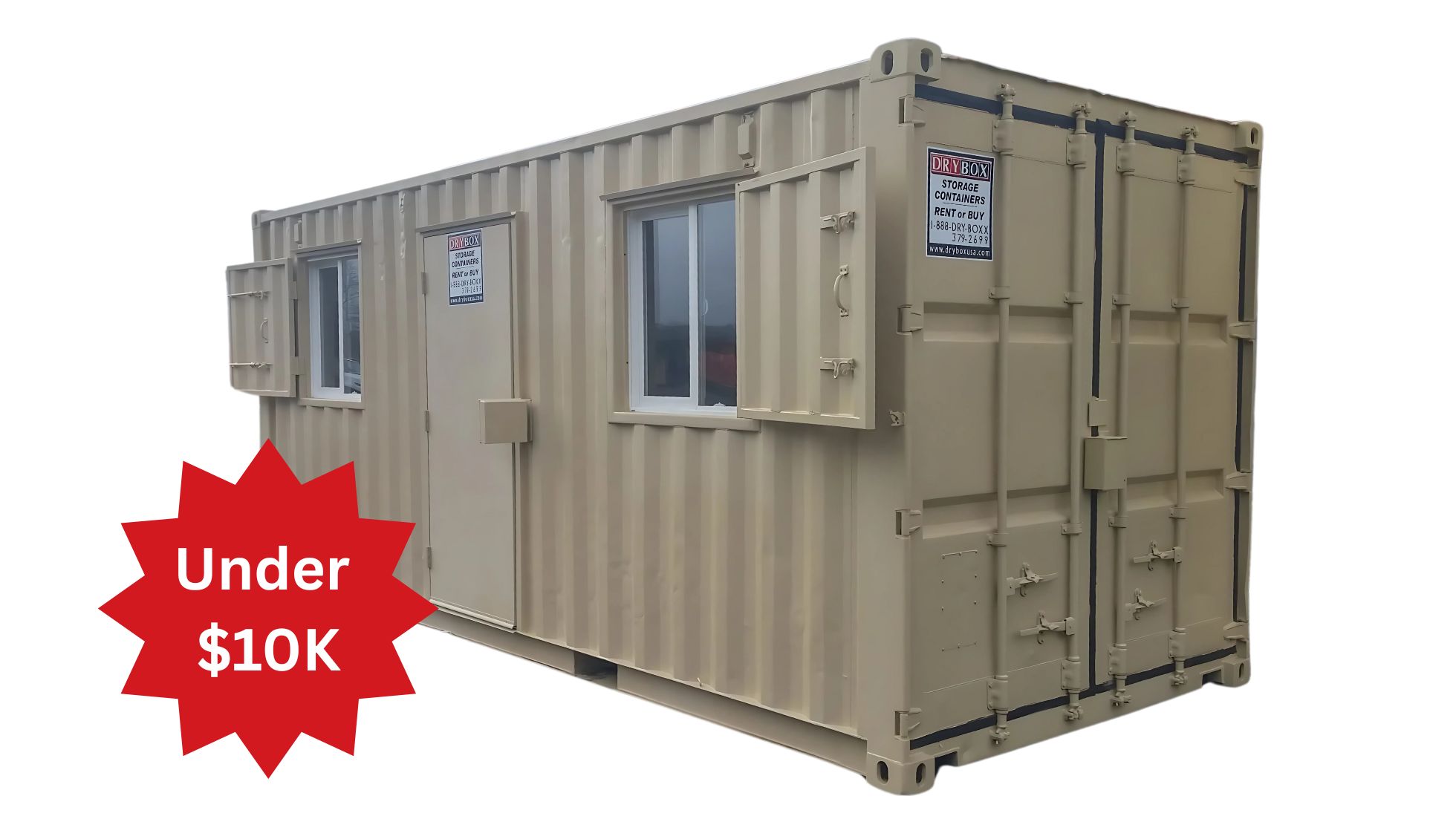 Prefab Shipping Container Cabin - Dry Box
