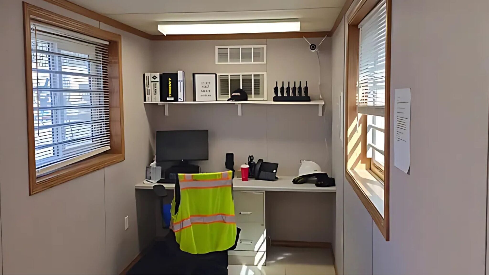 Portable Guard Shack: Perfect Security Booth or Guard House