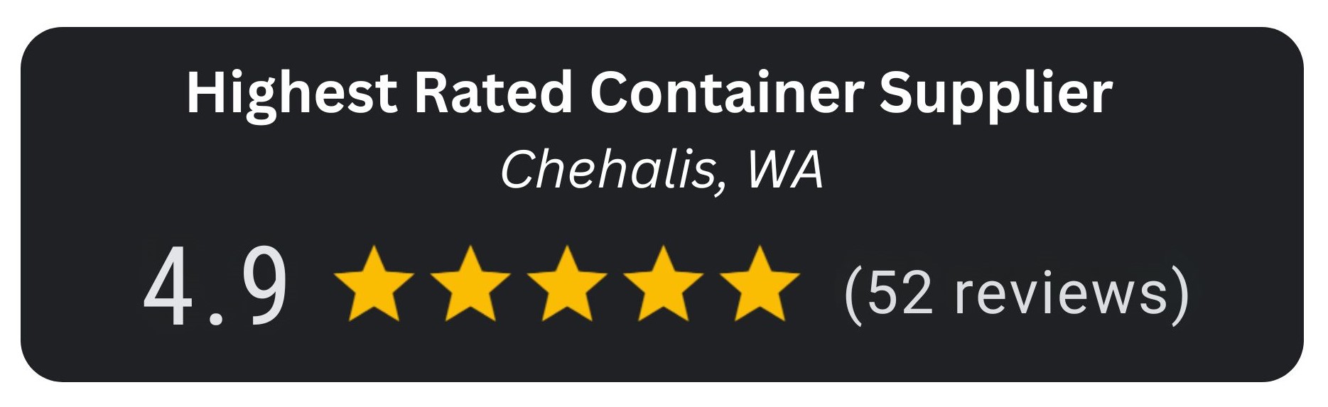 Shipping Containers For Sale or Rent in Chehalis, Washington - Dry Box